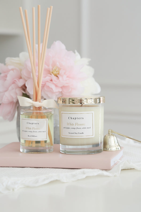 White Flowers - Reed Diffuser | Chapters